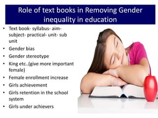 ROLE OF FAMILY, SCHOOL, PEERS, TEACHERS, CURRICULUM AND TEXT BOOKS IN ...