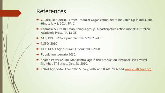 Role of farmer producer organization (fpo) | PPTX