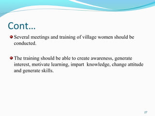 Role of farm women in indian agriculture | PPT