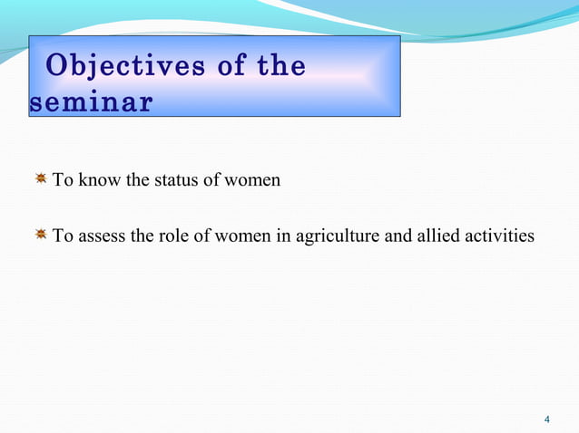 Role of farm women in indian agriculture | PPT