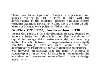 Role of FDI | PPT