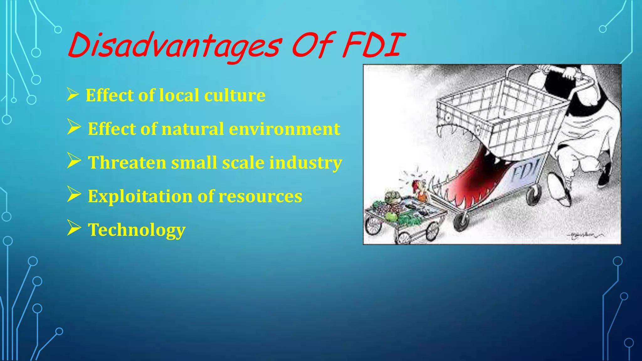 Role of FDI’s in india’s growth | PPTX