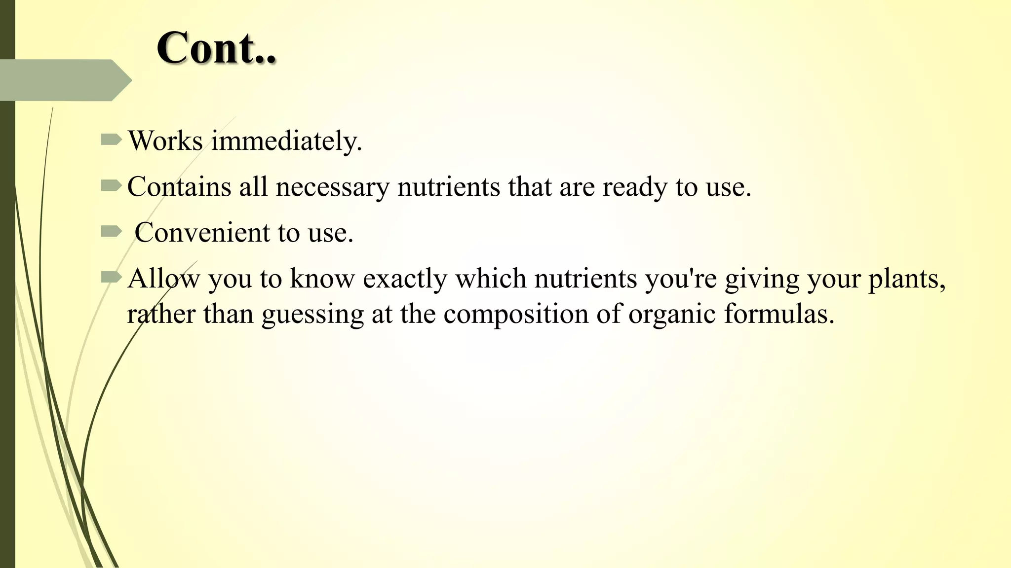 Role of fertilizer green manuring in conservation agronomy | PPT