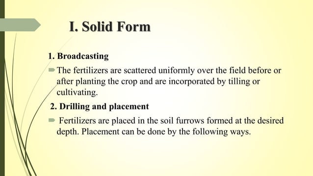 Role of fertilizer green manuring in conservation agronomy | PPT