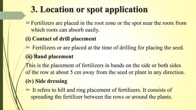 Role of fertilizer green manuring in conservation agronomy | PPT