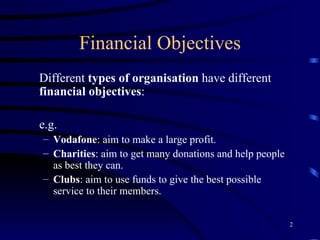Role of Finance CMD | PPT