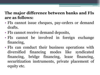 Role of financial markets ands institutions | PPTX