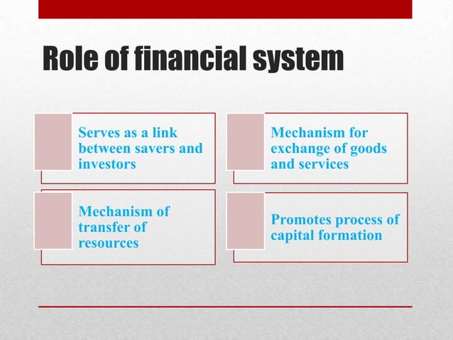 Role of financial system | PPTX | Stocks and Bonds | Personal Investing