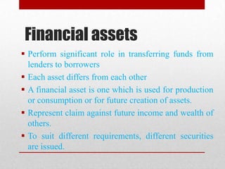 Role of financial system | PPTX