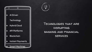 Role of fintech in banking | PPTX
