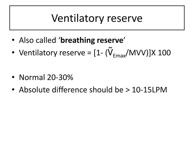 Role of flow volume loops in cpet | PPTX | Lung and Respiratory Health ...