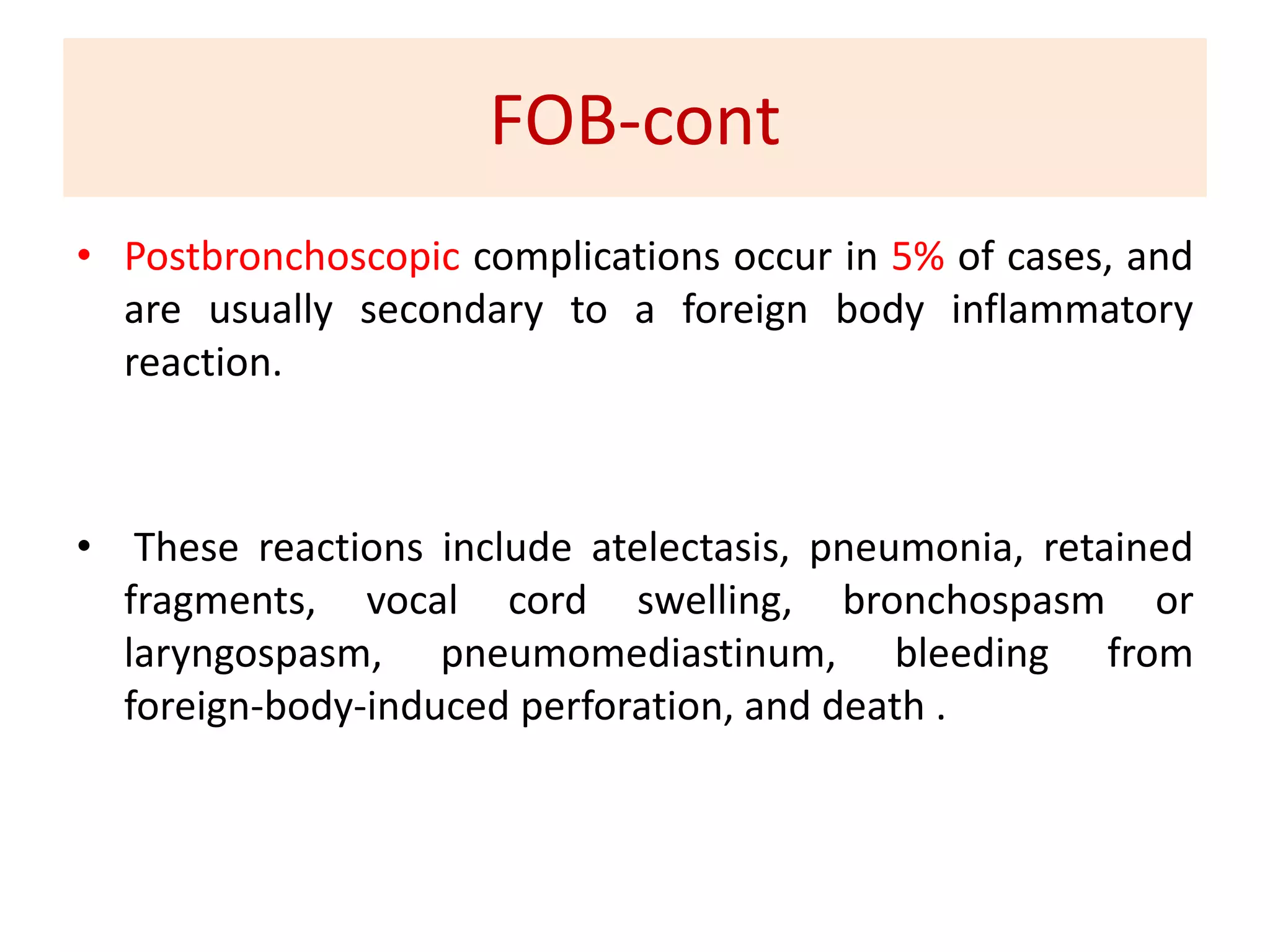 Role of fob in FB extraction | PDF
