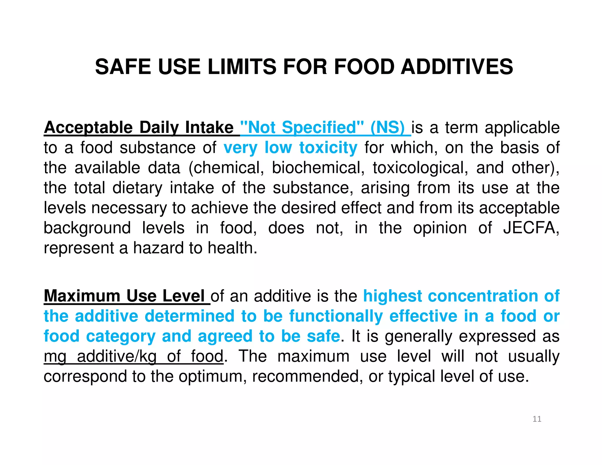 Role of Food Additives in Processed Food, Dr. Shaminder Pal Singh, VP ...