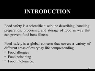 ROLE OF FOOD SAFETY SYSTEM IN FOOD PROCESSING PLANT.pptx | Free Download