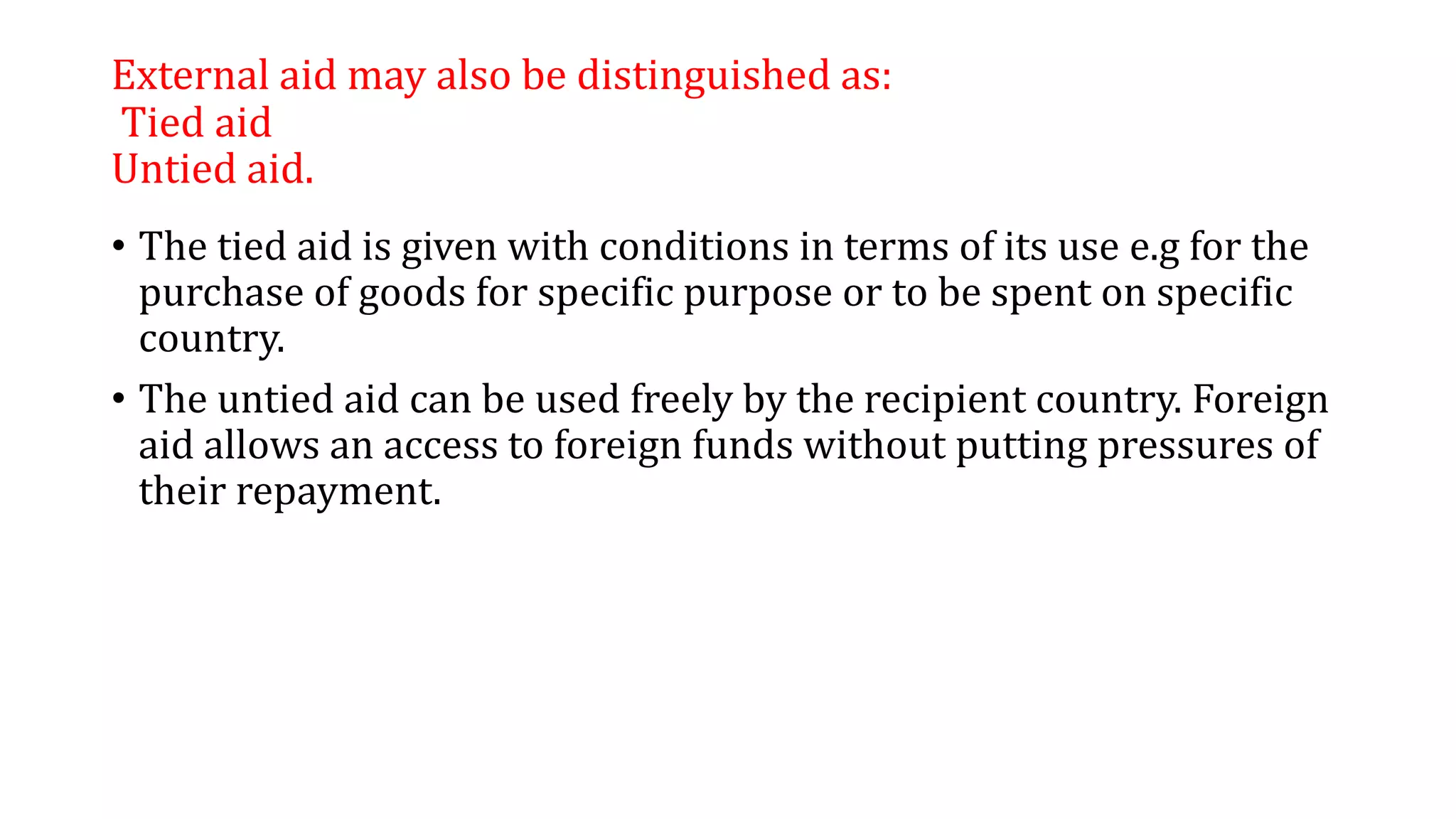 Role of foreign capital | PPTX