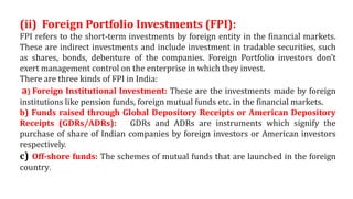 Role of foreign capital | PPTX