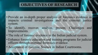 Role of Forensic Evidence in the Indian Judicial System - Abhijeet ...