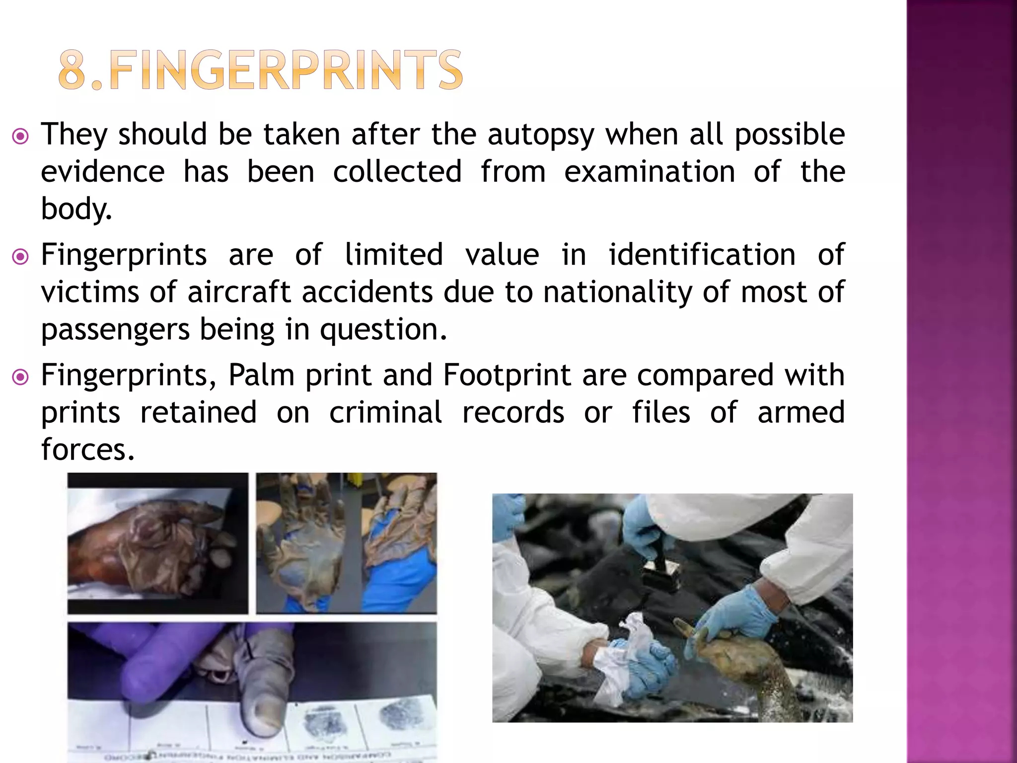 Role of Forensic Science in Mass Disaster Management | PPTX