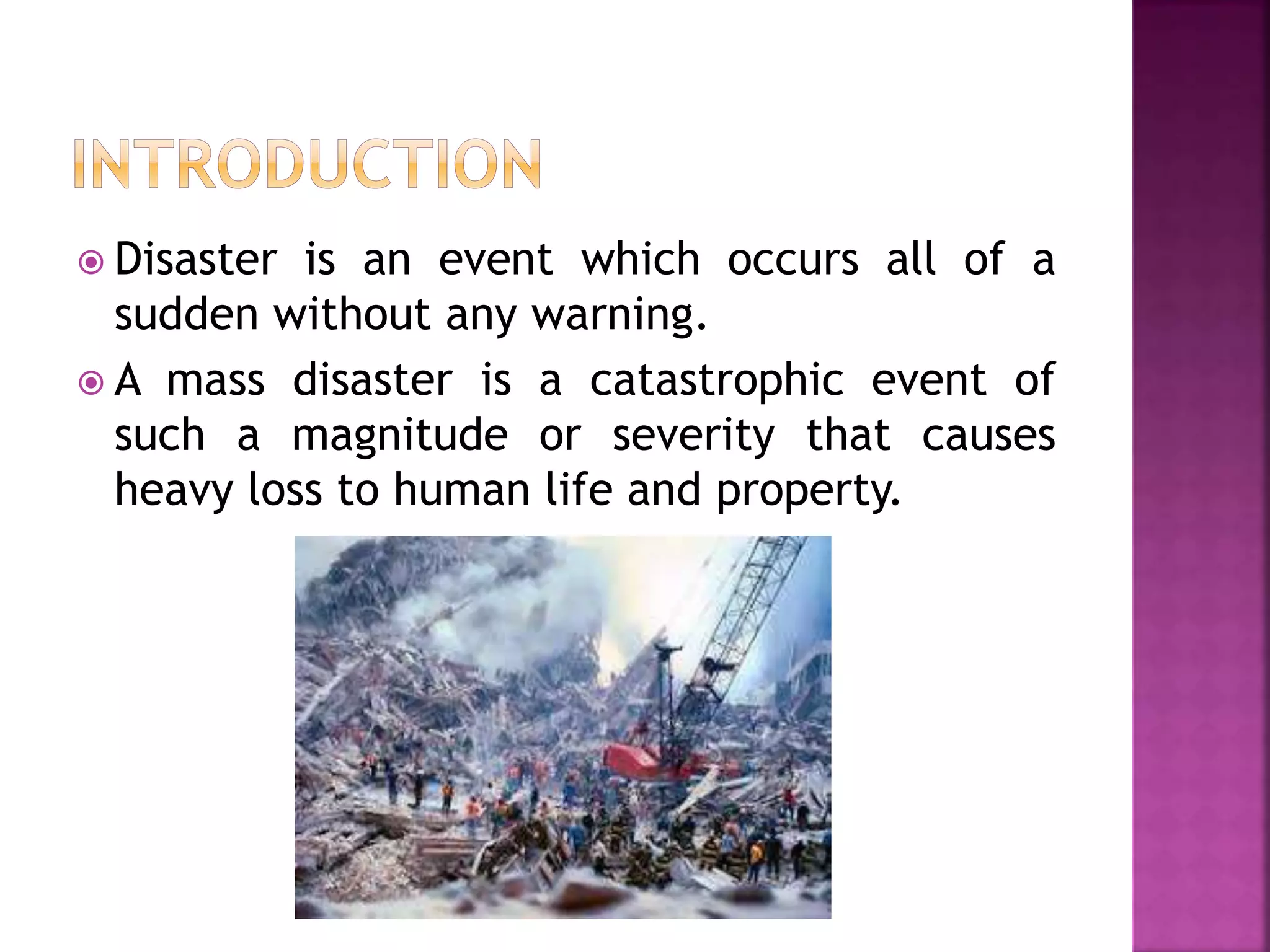 Role of Forensic Science in Mass Disaster Management | PPTX