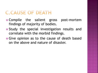 Role of Forensic Science in Mass Disaster Management | PPTX