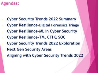 Role Of Forensic Triage In Cyber Security Trends 2022-UPDATED.pptx