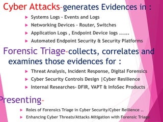 Role Of Forensic Triage In Cyber Security Trends 2022-UPDATED.pptx