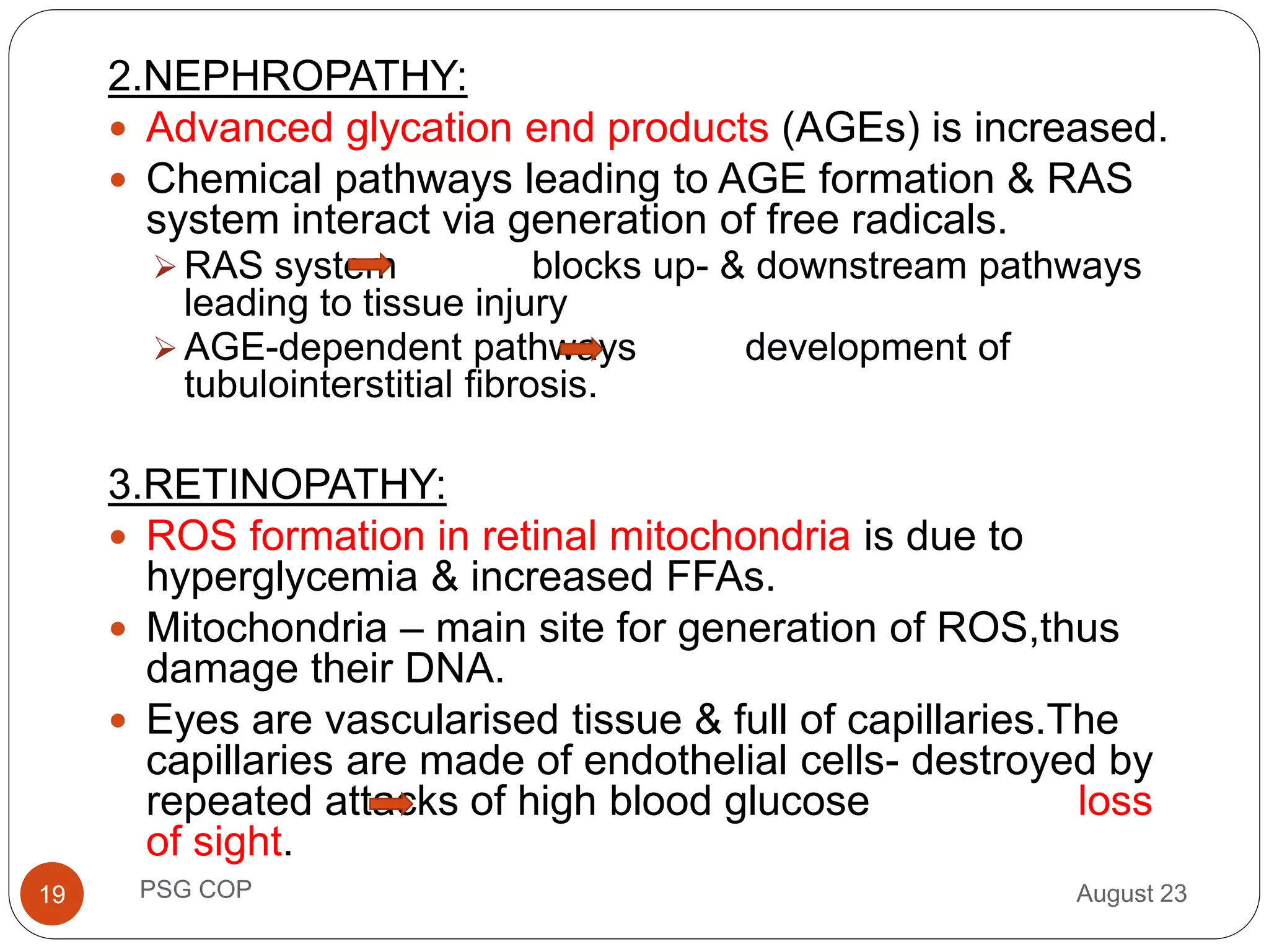 ROLE OF FREE RADICALS IN DIABETES.pptx