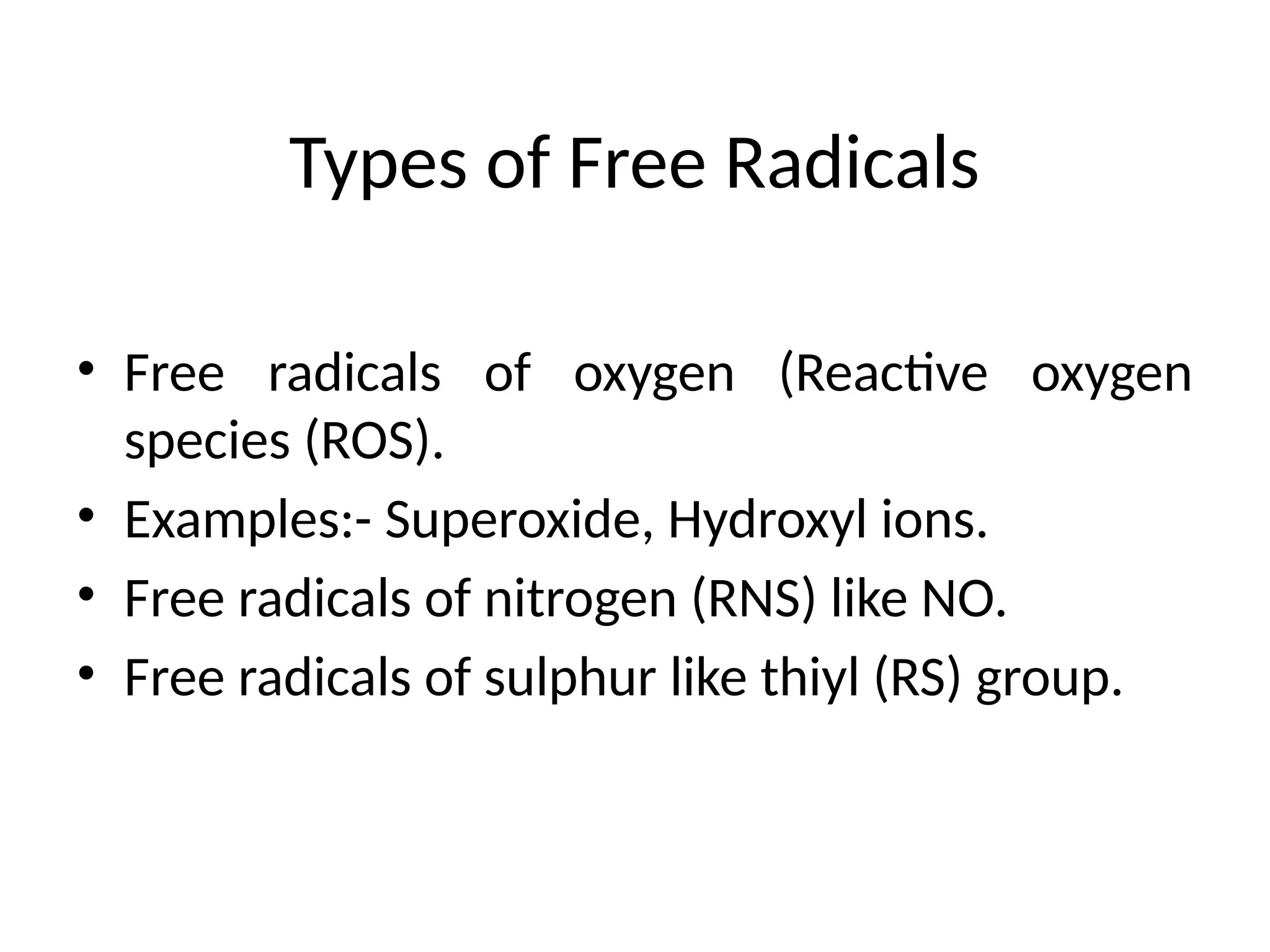 ROLE OF FREE RADICALS IN NEURODEGENERATIVE DISEASES ppt (2) (1).pptx ...