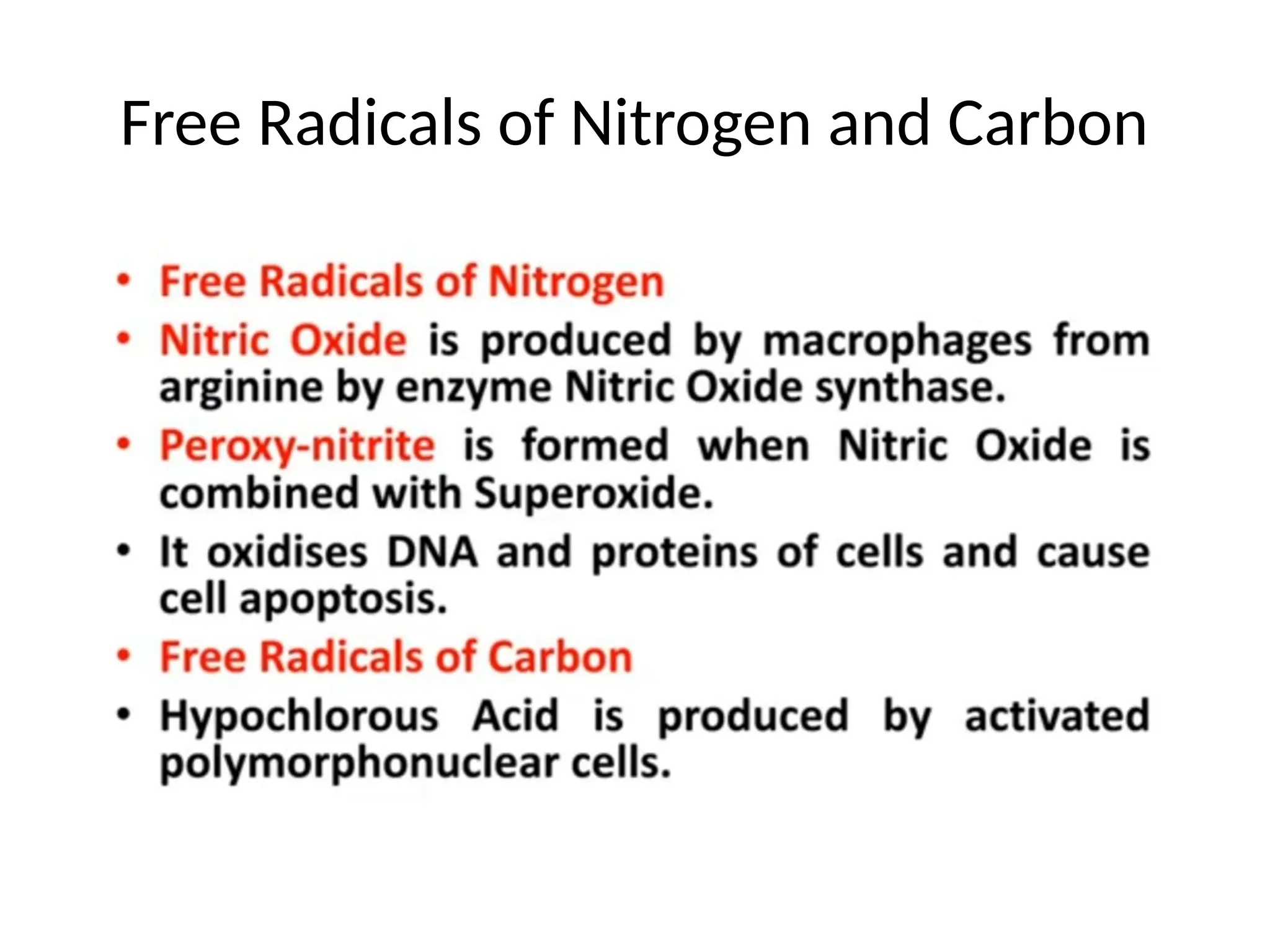 ROLE OF FREE RADICALS IN NEURODEGENERATIVE DISEASES ppt (2) (1).pptx ...