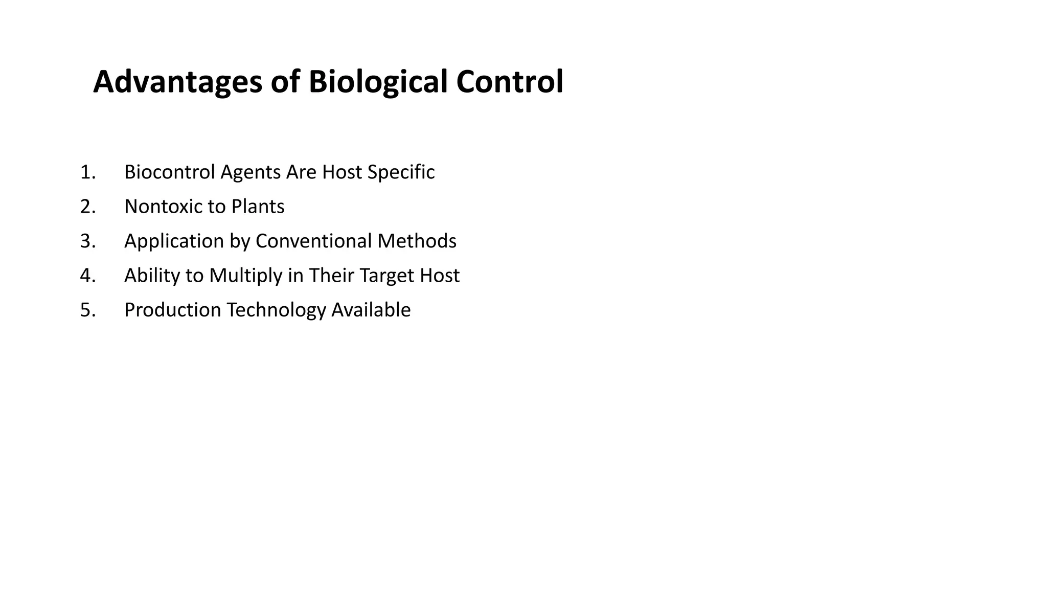 Role of fungi as biocontrol agents | PPTX