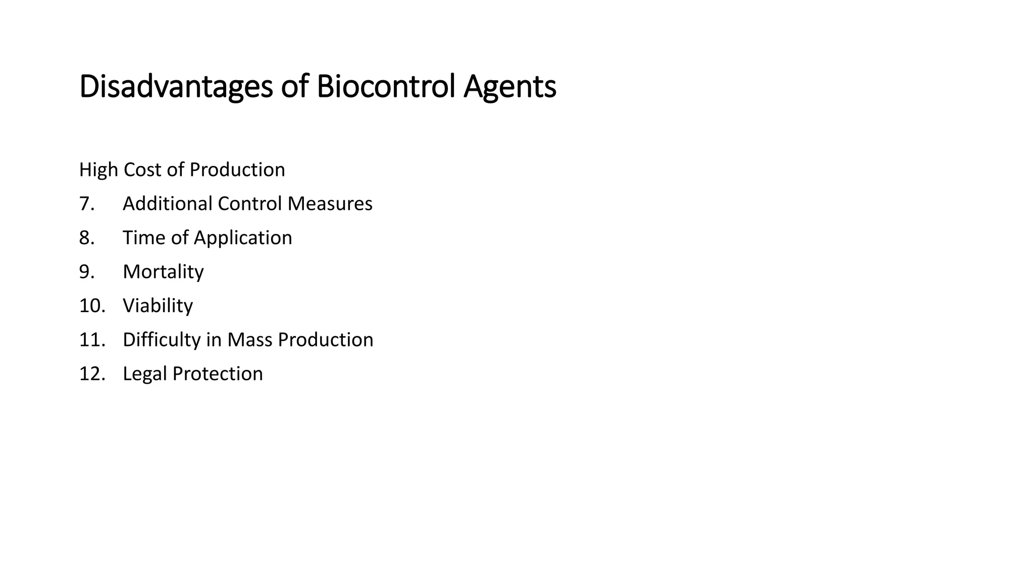 Role of fungi as biocontrol agents | PPTX