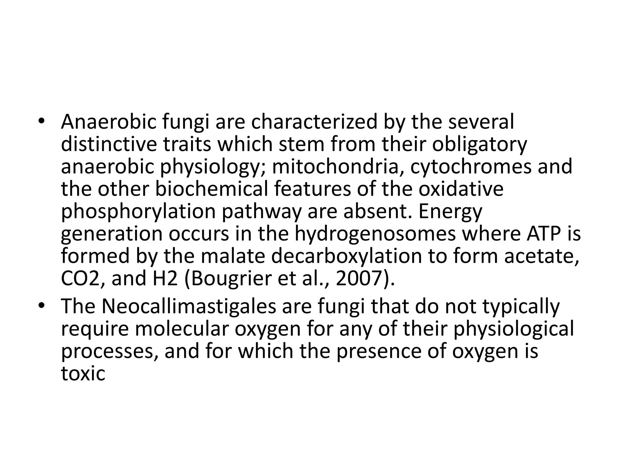 Role of fungi in biomethanation process | PPTX