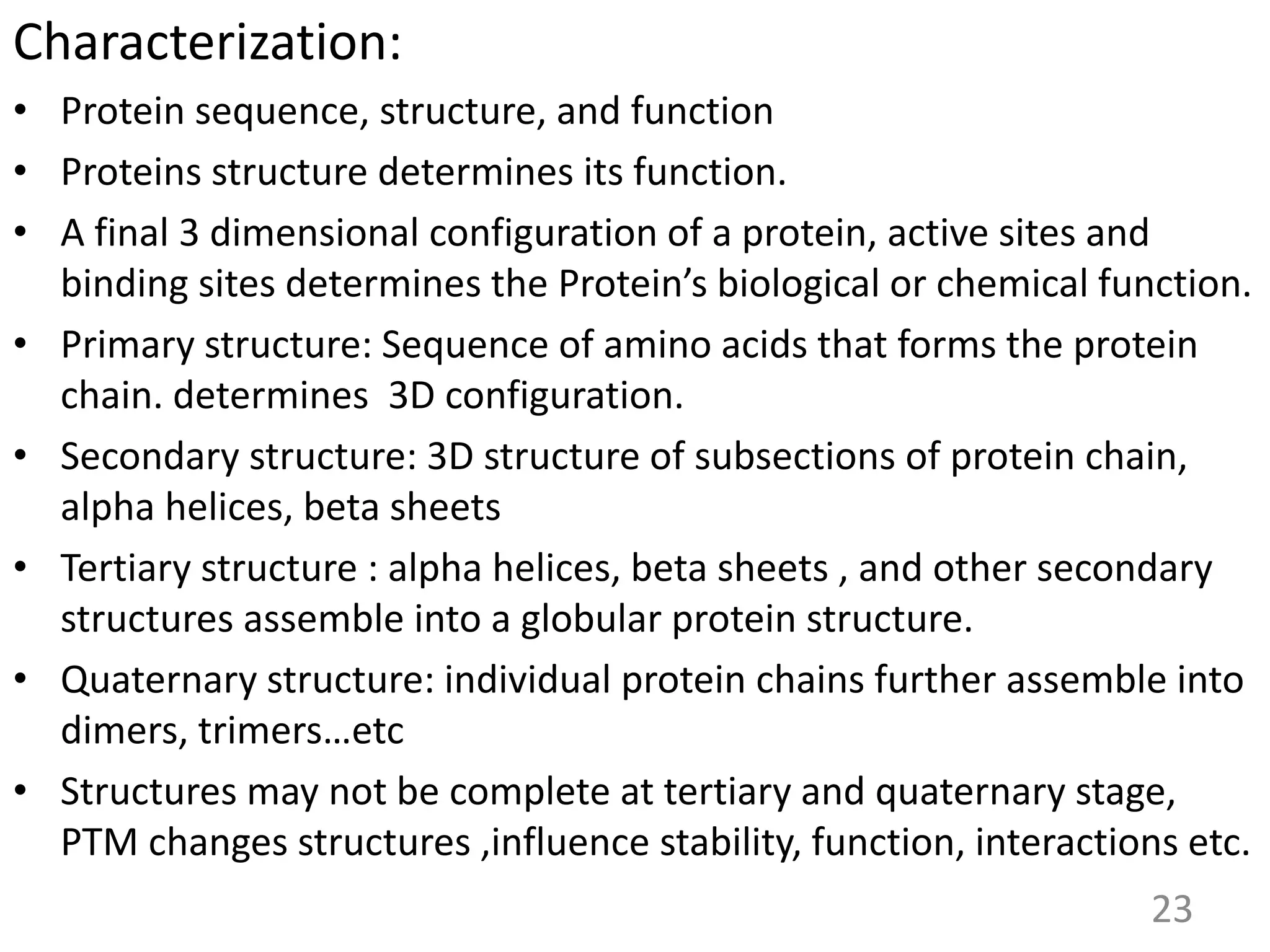 Role of genomics and proteomics | PPTX