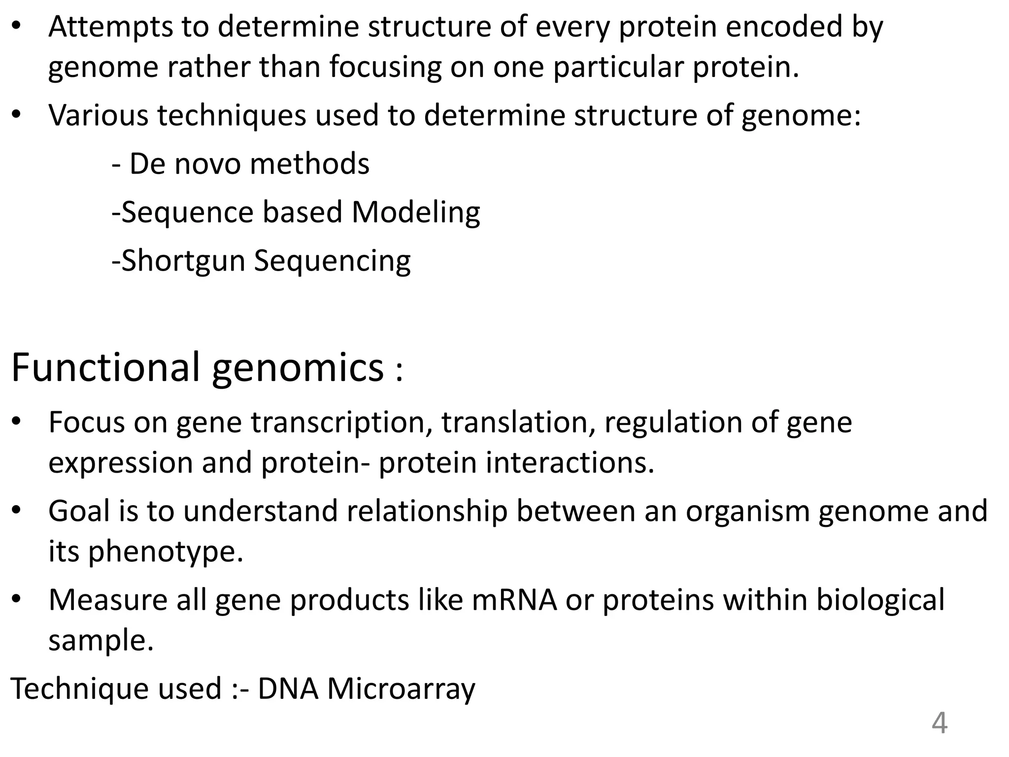 Role of genomics and proteomics | PPTX