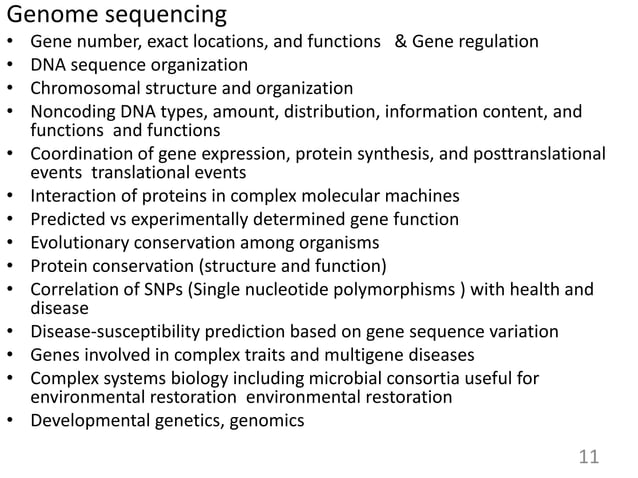 Role of genomics and proteomics | PPTX | Biotech and Biomedical ...