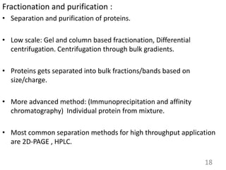 Role of genomics and proteomics | PPTX
