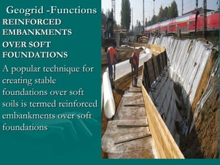 Role of geosynthetics in civil Engineering | PPT