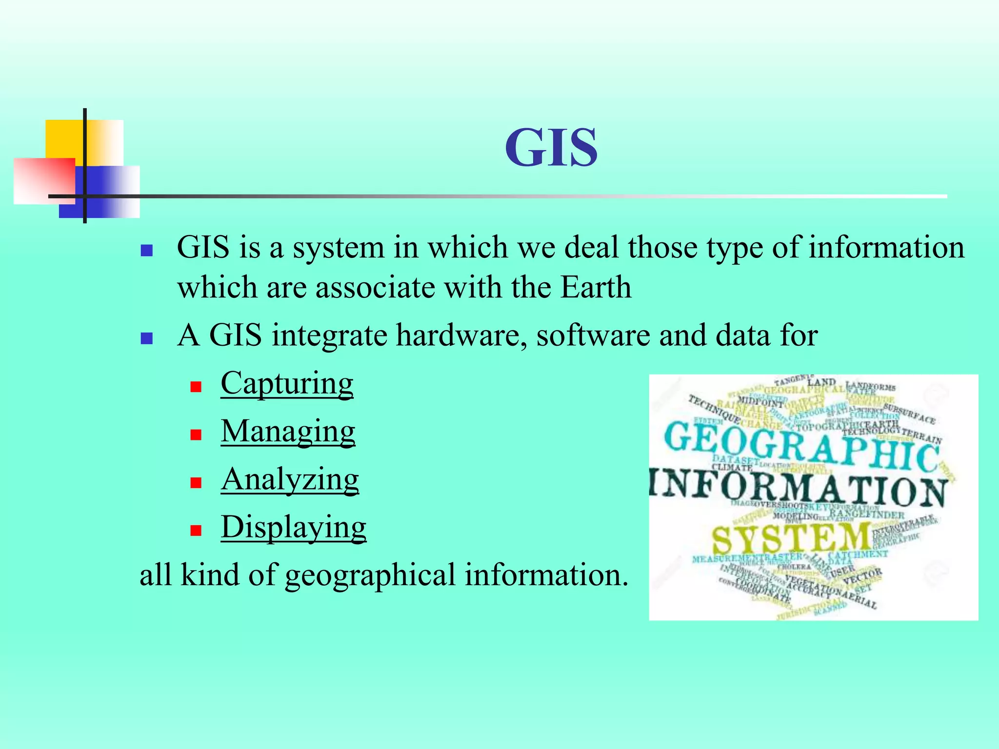 Role of gis in climate change | PPTX