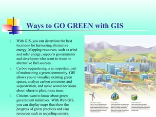 Role of gis in climate change | PPTX