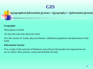 Role of gis in climate change | PPTX