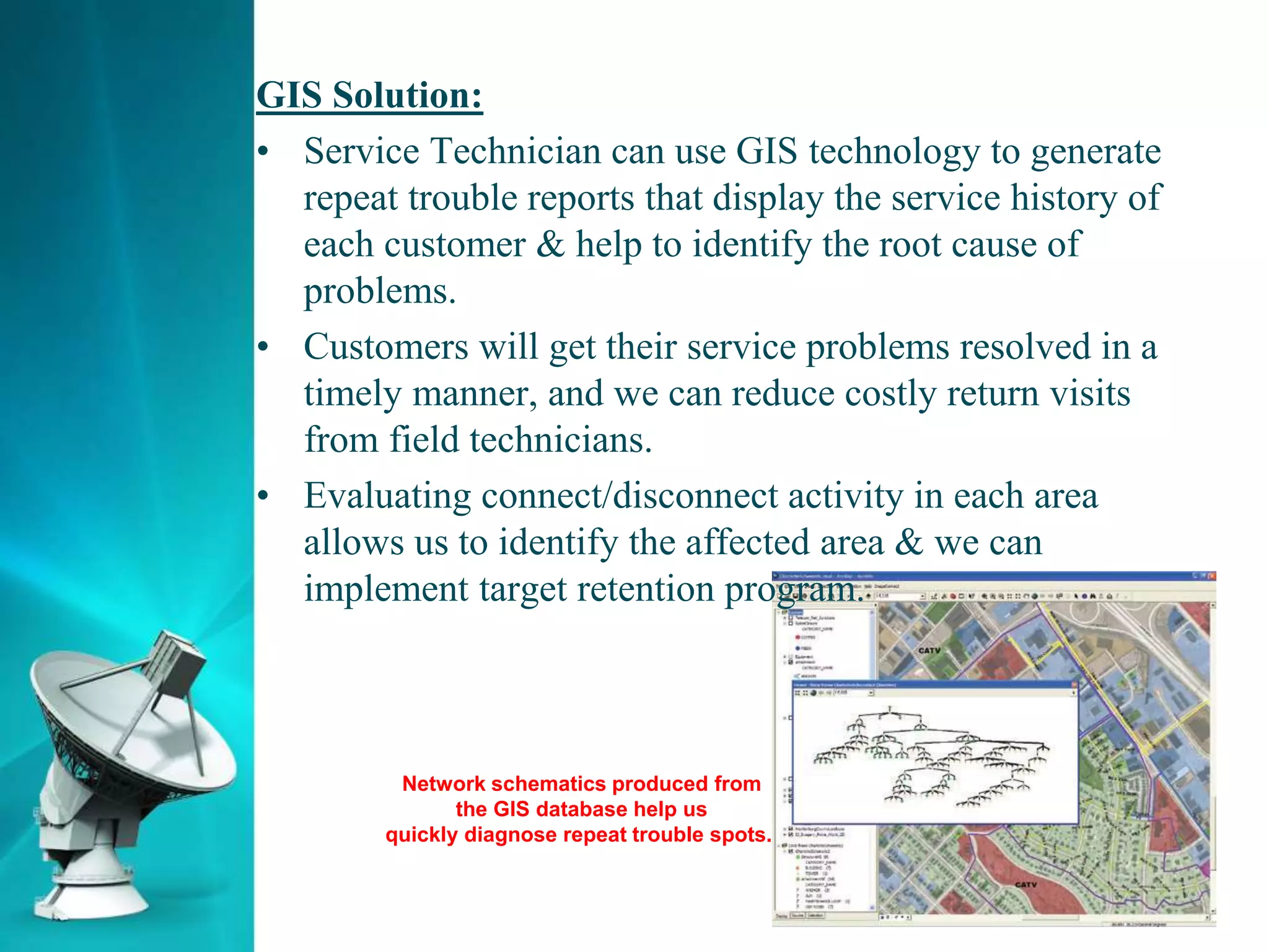 Role of gis in telecommunications | PPTX
