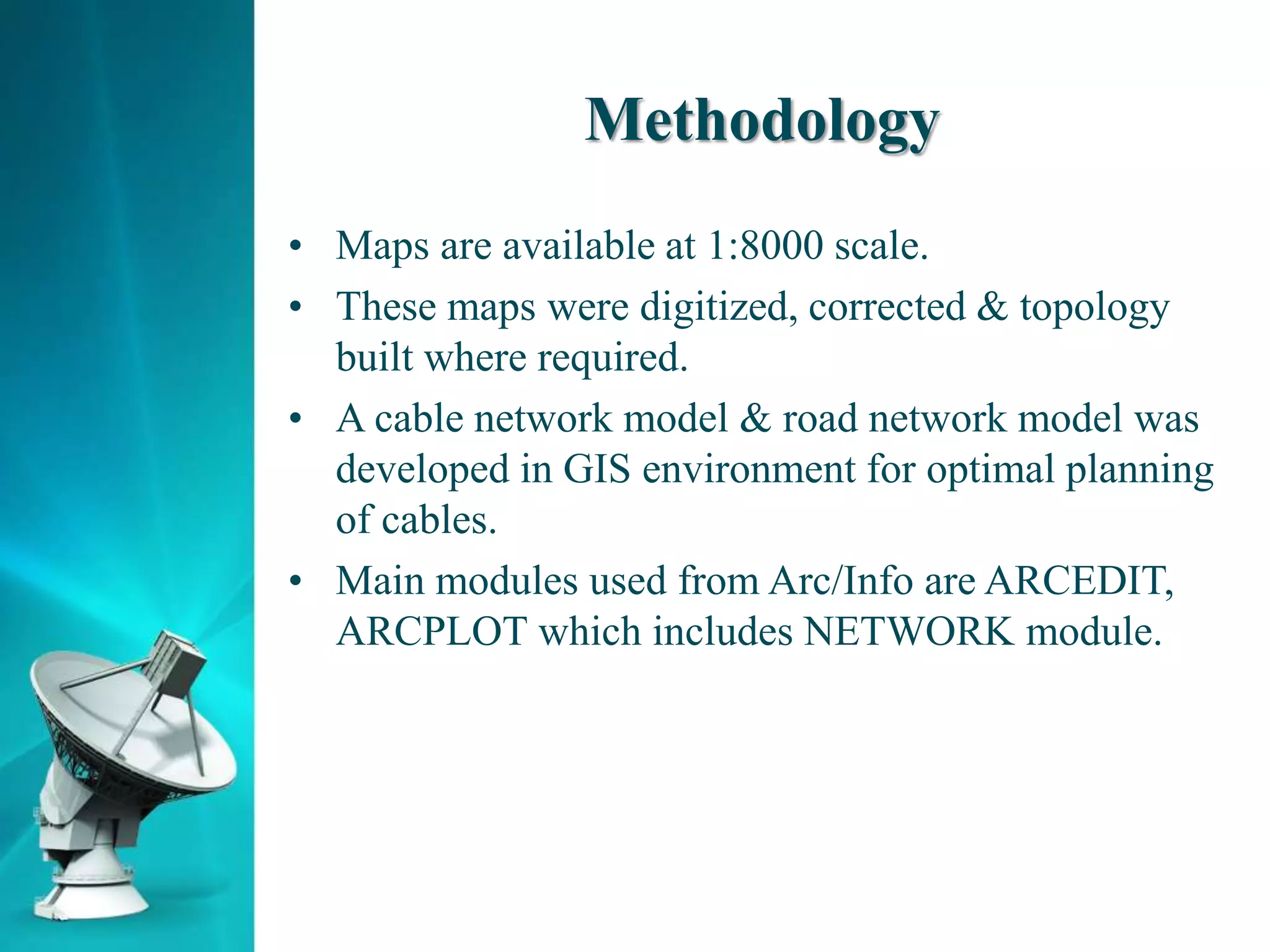 Role of gis in telecommunications | PPTX