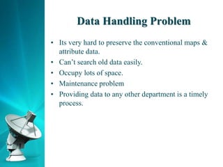 Role of gis in telecommunications | PPTX