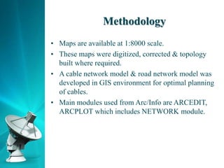 Role of gis in telecommunications | PPTX