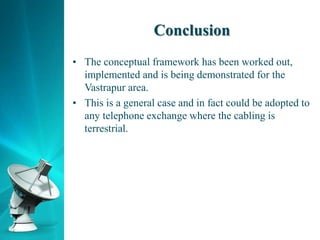 Role of gis in telecommunications | PPTX