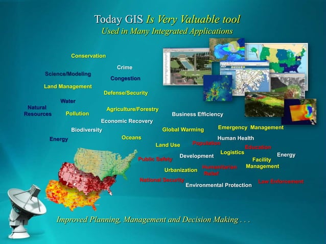 Role Of Gis In Telecommunications Pptx Computer Networking Computing