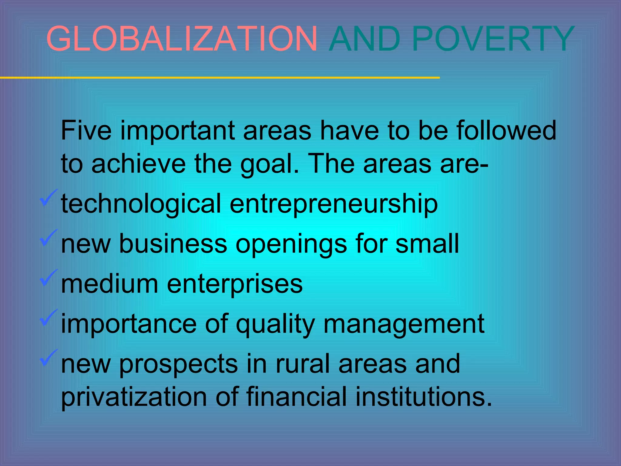 Role of globalization | PPT