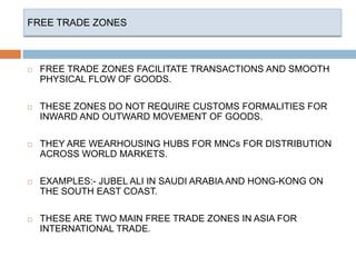 Role Of Global Logistics | PPTX