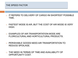 Role Of Global Logistics | PPTX