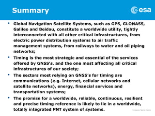GNSS and Timing: the Need for a Global PNT Infrastructure | PDF